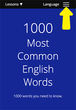 English Vocabulary List with Audio | 1000 English Words